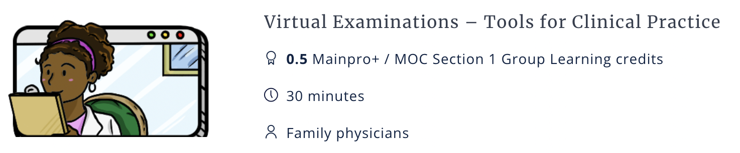 Virtual Examinations: Tools for Clinical Practice – UBC Family Practice ...