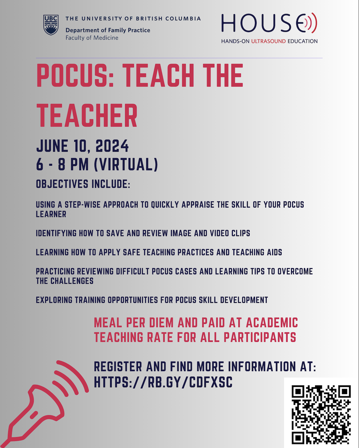 POCUS: Teach the Teacher – Family Medicine Residency Site: Abbotsford ...